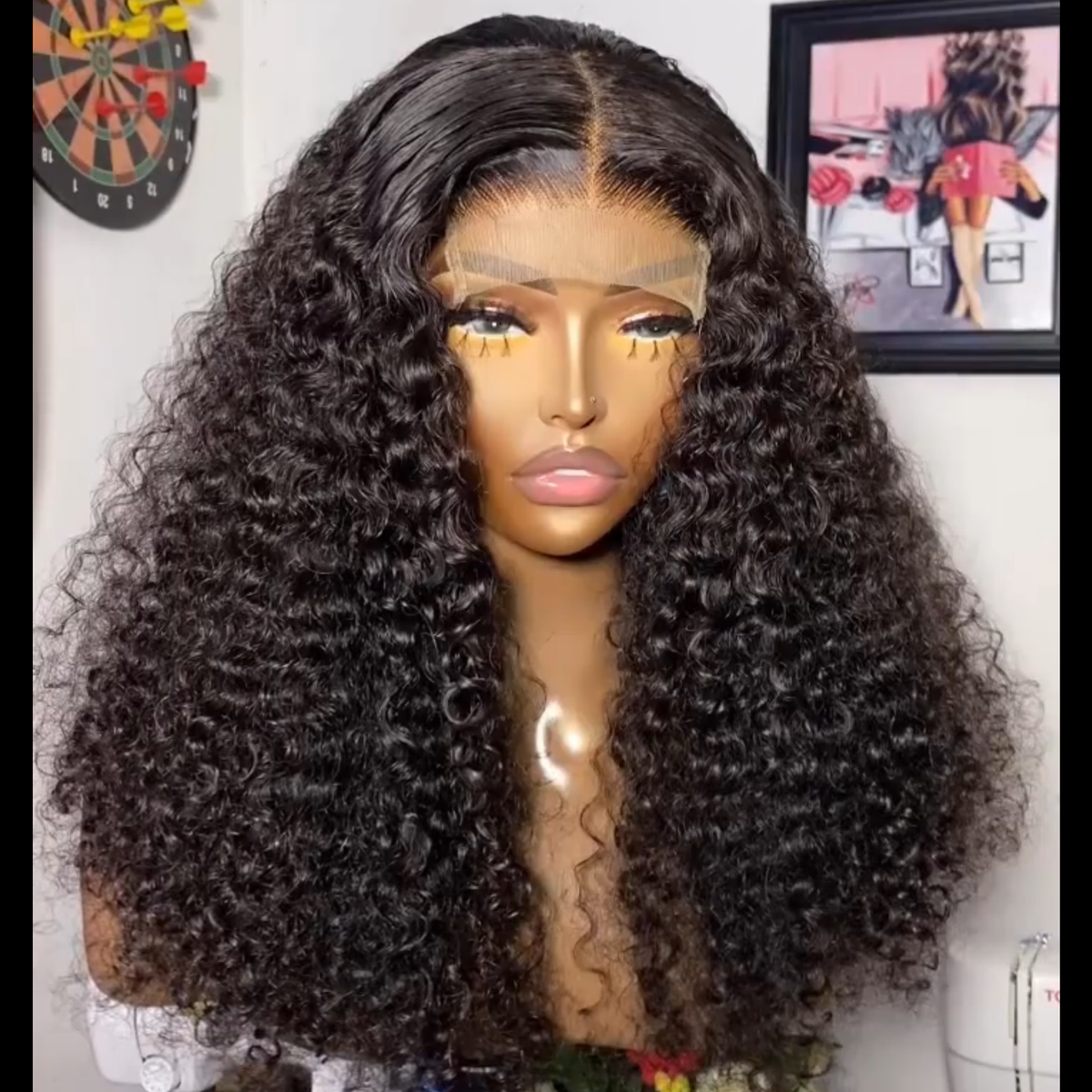 VIN25C: 16” SUPERFULL DOUBLE DRAWN ALLURE DEEP + FREE 12” 4X4 Closure – Rainbow Hairs and ...