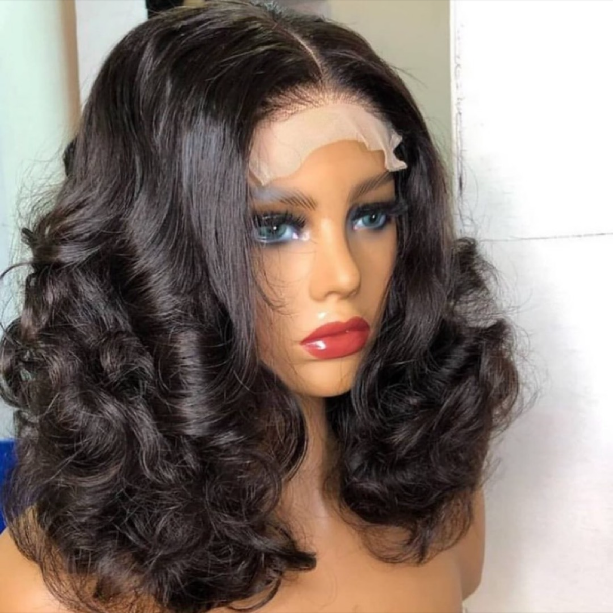 Double Drawn Rose Bouncy Wig – Rainbow Hairs and Accessories